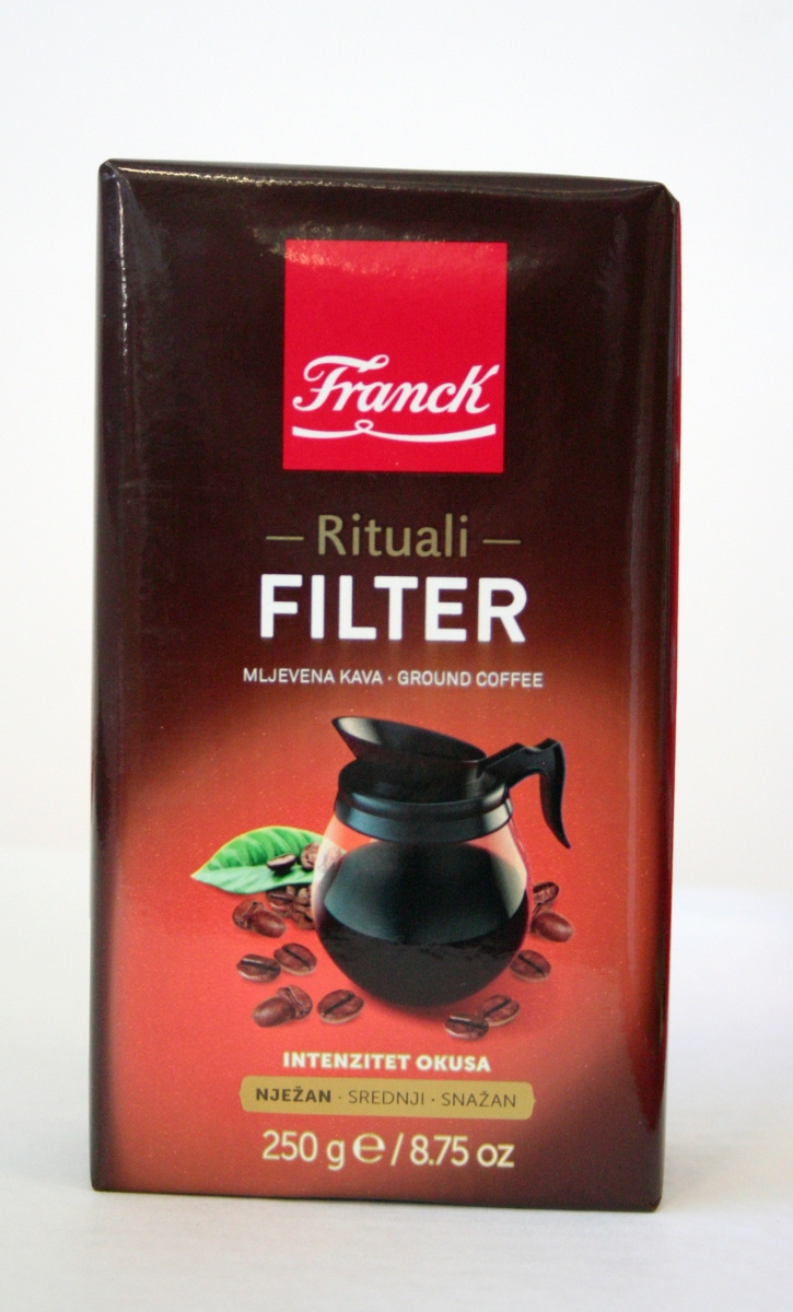 Anniversary Espresso coffee for filter machines 250 g - Franck